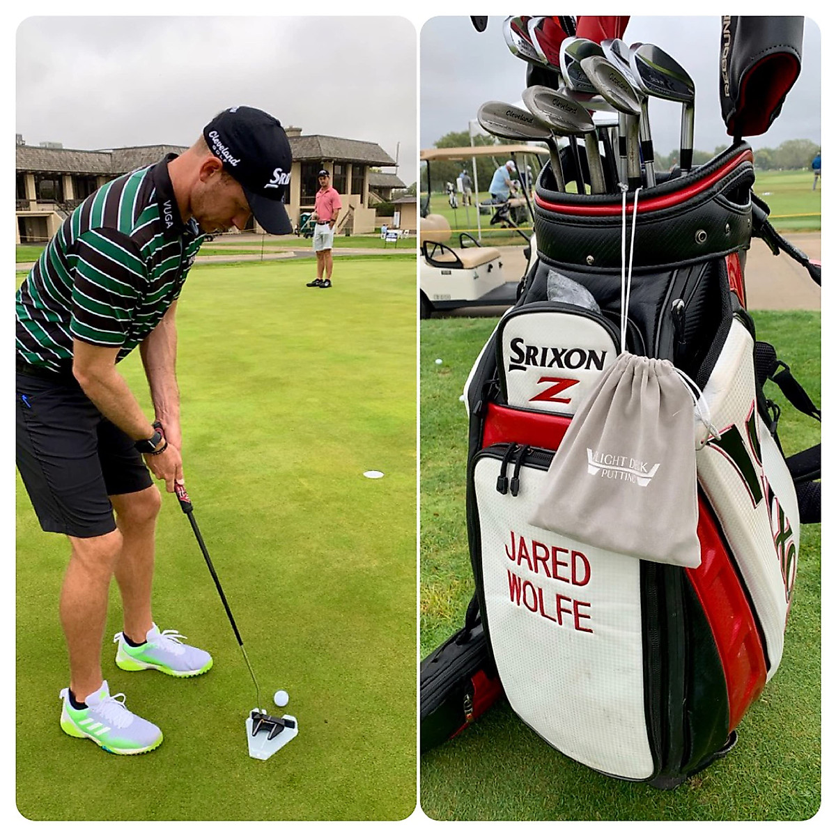 FLIGHT DECK Tour - Outdoor Use - Golf Putting Training Aid - Develop Solid & Square Impact - Original Tour Model - Trains Alignment & Perfect Impact Position - USA-made - Designed by PGA Coach