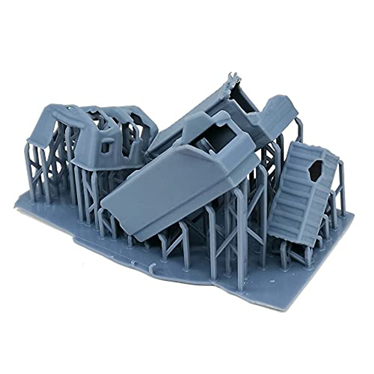 Outland Models Railway Scenery Accessory Broken/Abandoned Shelter Set 1:160 N Scale