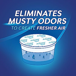 DampRid Hi-Capacity Moisture Absorber Bucket, 2 Pack — Fragrance Free, 2 lb. 15.5 oz.