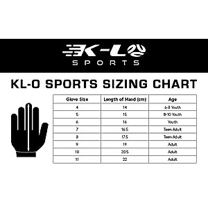 K-LO Goalkeeper Gloves: Savage Rise Soccer Goalie Gloves - Blue Size 8 (Unisex, Youth, Kids & Adult) - Fingersaves for Protection | Strong Grip Palm