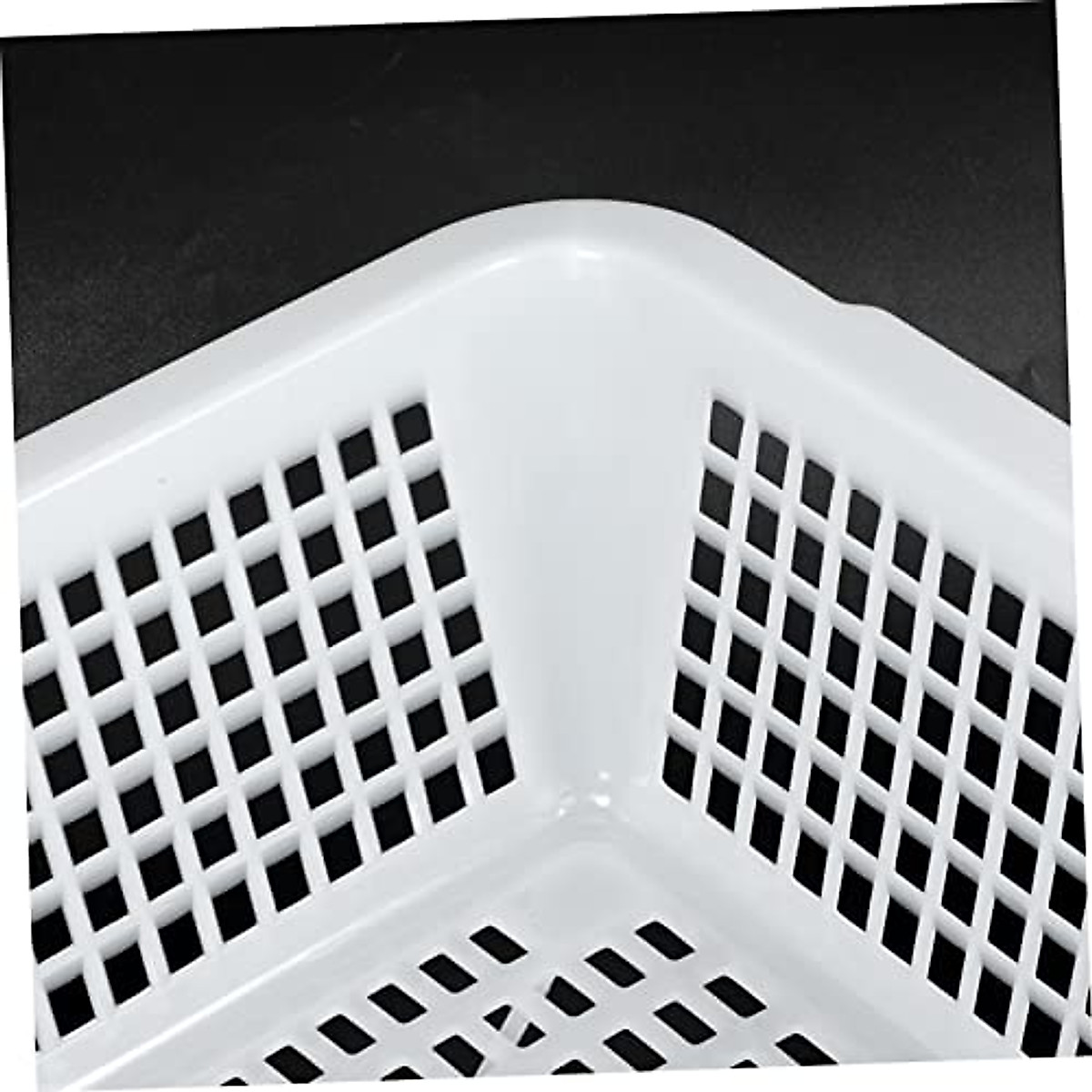 Tofficu 2pcs Storage Basket Document Letter Tray Plastic Folder Paper Storage Organizer Multifunctional File Basket Desk Tray Plastic Basket Tray Folder Basket Barbecue Desktop White Abs