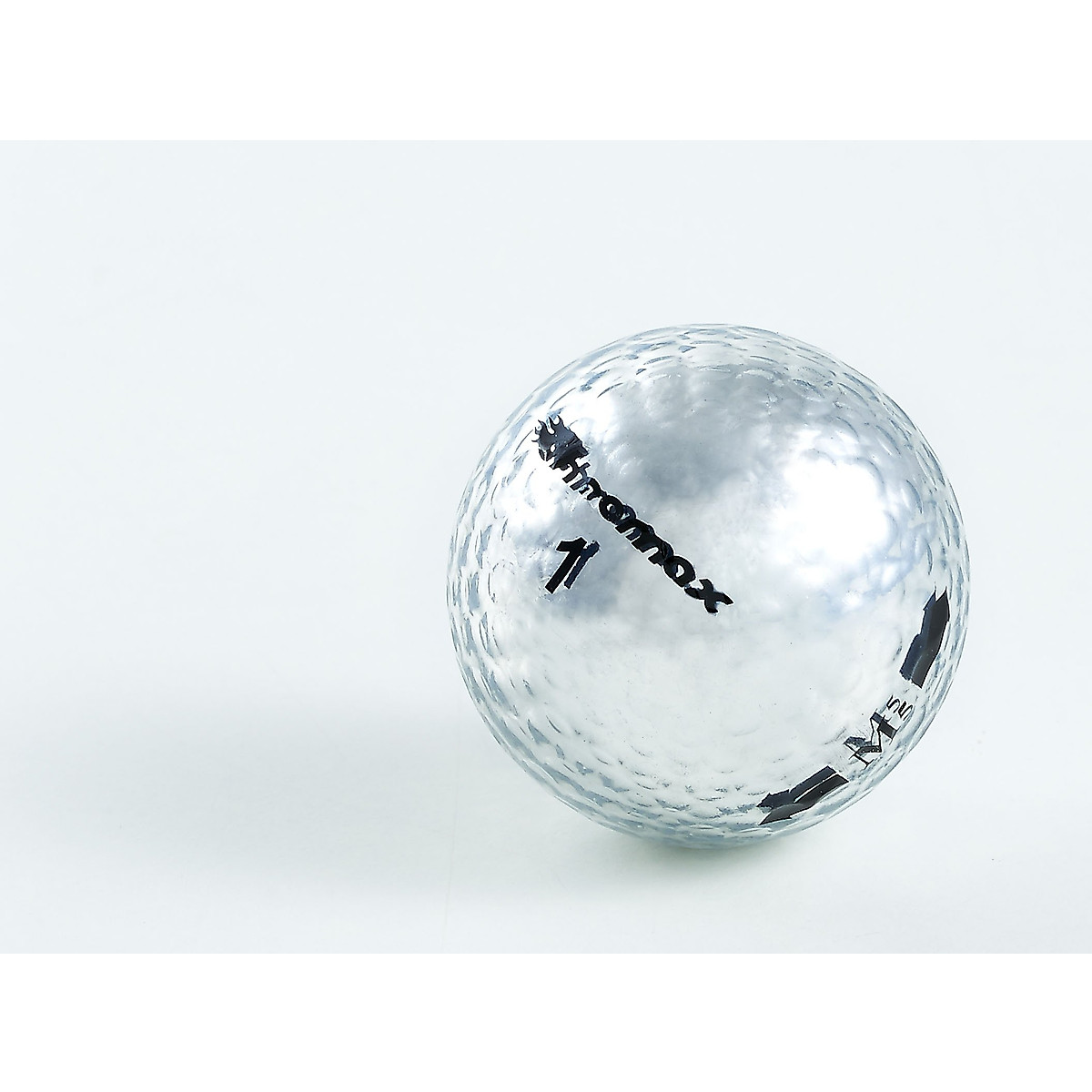 Chromax Metallic M5 Colored Golf Balls (Pack of 6), Silver