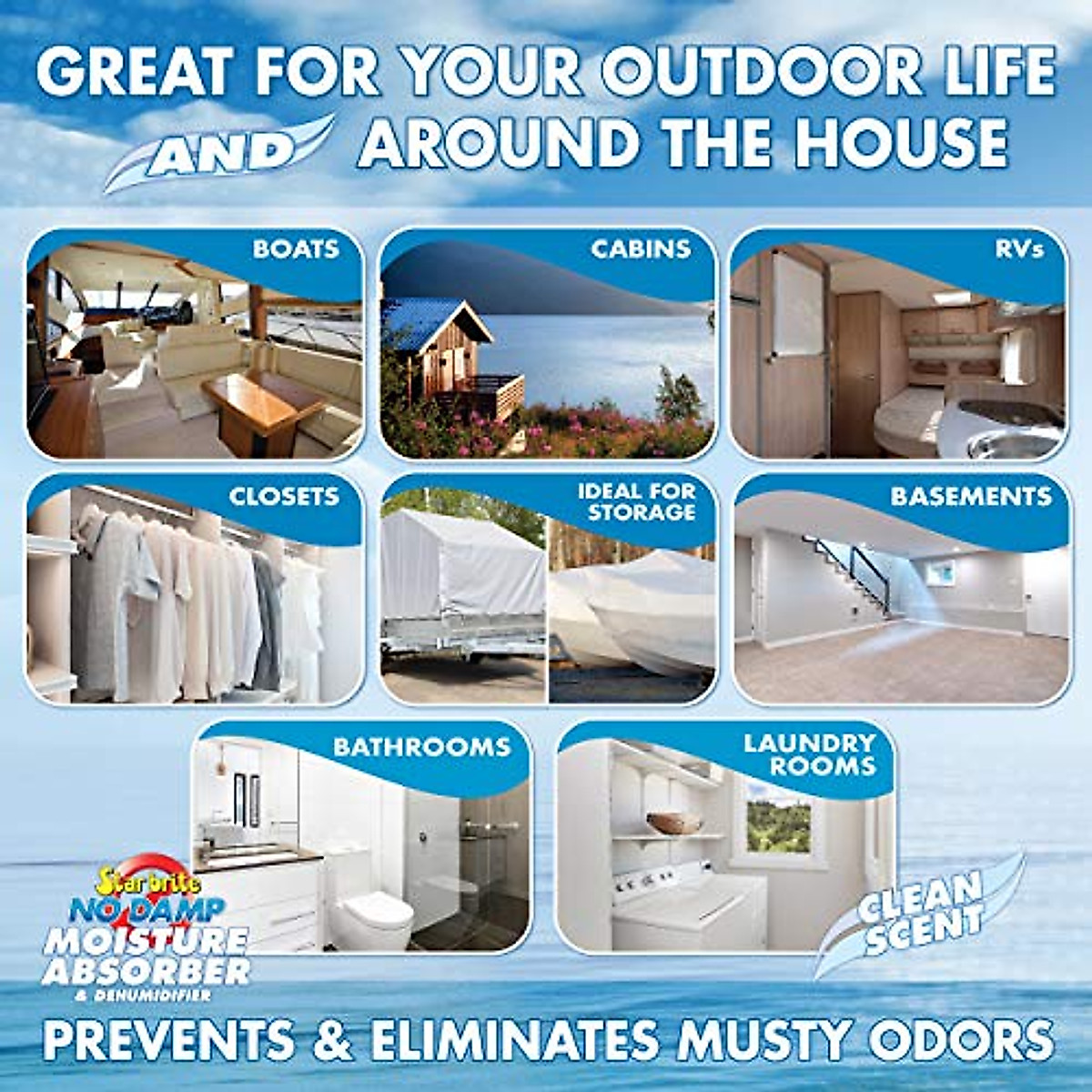 Star brite No Damp Dehumidifier, 12 oz