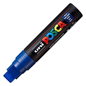 Posca Acrylic Paint Marker, Extra Broad, Blue