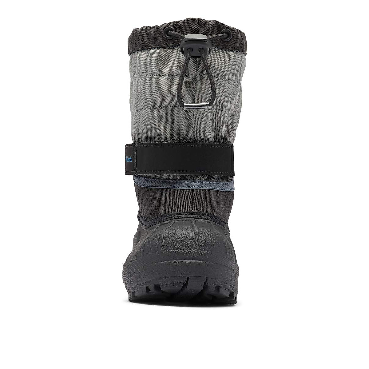 Columbia girls Powderbug Plus Ii Snow Boot, Black/Hyper Blue, 3 Big Kid US