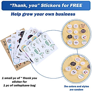 14 x 20 inches Large Resealable Cellophane Bags, 100ct Plastic Clear Self-sealing Gift Bags Self-Adhesive Sealing Plastic Cello Bags in Bulk for Gifts and Clothes, Basket Gift Bags, 100 pcs