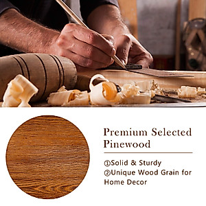 WELLAND Wood Entryway Bench with Metal Legs, Mid-Century Modern Bench for Living Room, Indoor, Porch, Farmhouse