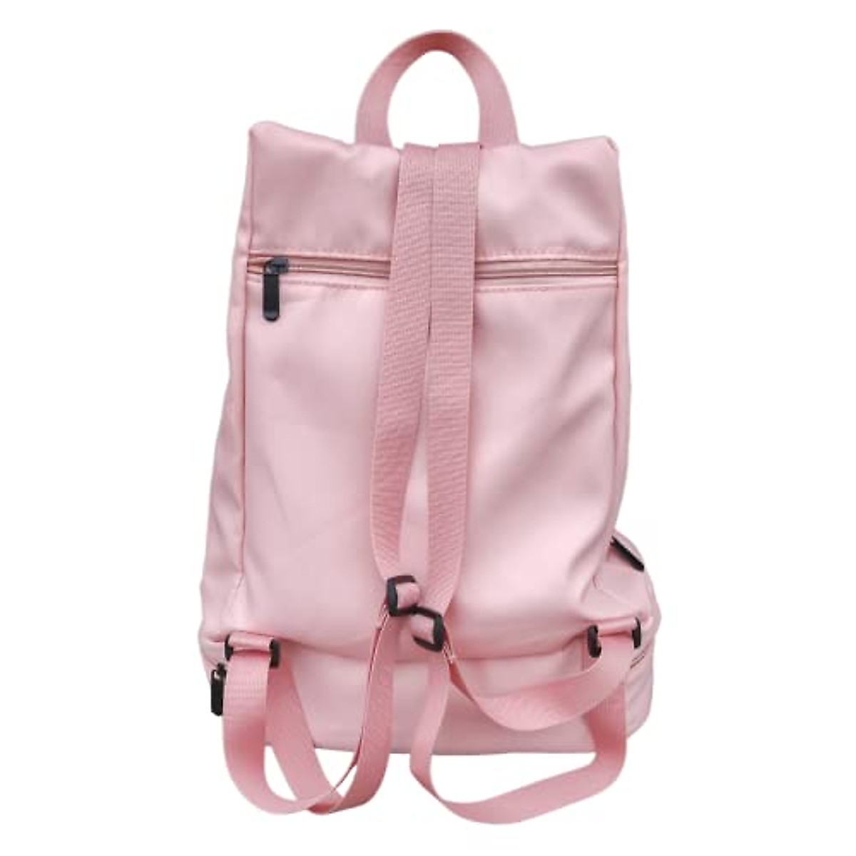 GymnasticsHQ Gymnastics Backpack - Small Work Hard, Dream Big Gymnast Bag (Black)