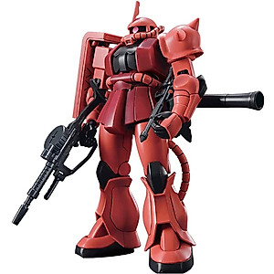 Bandai Hobby Mobile Suit Gundam #234 MS-06S Zaku II, Bandai Spirits HGUC 1/144, BAS5060453, Multi