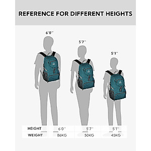WATERFLY small lightweight packable backpack: 20l ultra-light foldable travel hiking daypack 29 liter fold hike camping day pack for man and woman