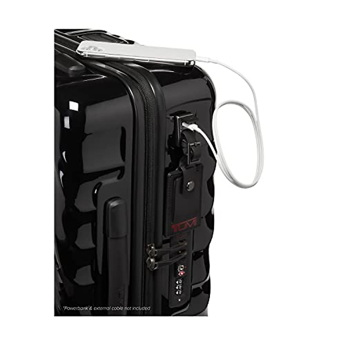 TUMI 19 Degree Continental Expandable 4 Wheeled Carry-On - Black