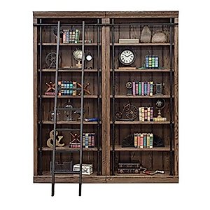 Martin Furniture Avondale 2 Bookcase Wall, Oak