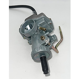 KDSG PZ16 Carburetor with Extended Metal Hand Choke Lever for Kazuma 50cc-110cc 4 stroke ATVs Scooters, Mopeds, Dirt Bikes, and Go Karts, PZ16 Long Lever Carb