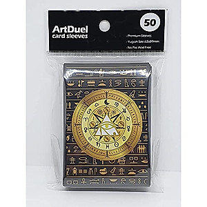 ARTDUEL Yugioh Card Sleeves Duelist Protector Deck Shield Mini Size - Eye of Horus - 50ct