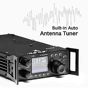 Xiegu G90 HF Radio 20W SSB/CW/AM/FM SDR Structure with Built-in Auto Antenna Tuner