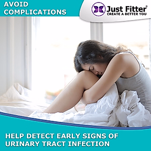 UTI Urine Test Strips. Urinary Tract Infection Strip. Simple, Fast and Accurate Results. Urinalysis Home Testing Stick Kit for Nitrite and Leukocytes.