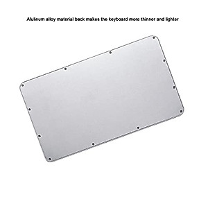 ElecMosWN Urtra Slim Bluetooth Keyboard for iPad Mac,Compact Rechargeable Wireless Keyboard for iPad,iPad Pro/Mini/Air,iPhone,MacBook,Windows Laptop Surface Pro Android Tablet Smartphone(Pink)