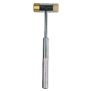 Wheeler Master Roll Pin Punch Set with Dual Sided Hammer, Roll Pin Punches and Starters, Storage Case for Gunsmithing,silver