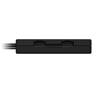 Corsair Internal 4-Port USB 2.0 Hub - 4X 9-Pin USB 2.0 Ports - Easy Magnetic Installation - Compatible with Most Intel® and AMD® Motherboards - Black
