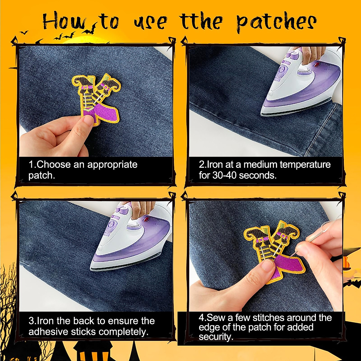 Jongdari Christmas Iron On Letters for Clothing, 2.4" Xmas Embroidery Alphabet Letterman Jacket Patche A-Z Applique for Backpack & Fabric (Christmas 26pcs)