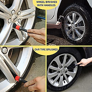 HAIPHAIK Car Wash Kit Car Cleaning Kit - Car Wash Mop Car Wash Cleaning Tools Kit with Car Wash Brush with Long Handle,Microfiber Towels Car Interior Detailing Kit