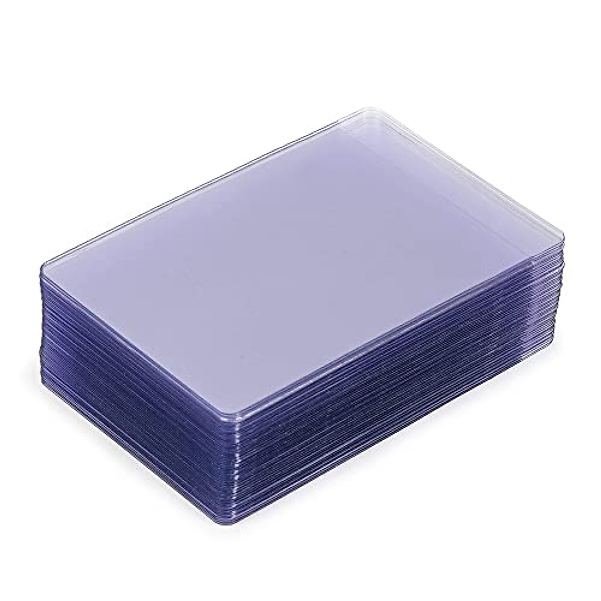 Vault X Semi-Rigid Card Holders for Trading Cards & Sports Card Grading submissions (50 Pack)