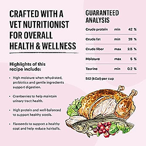 The Honest Kitchen Dehydrated Grain Free Chicken & Fish Cat Food, 2 lb Box