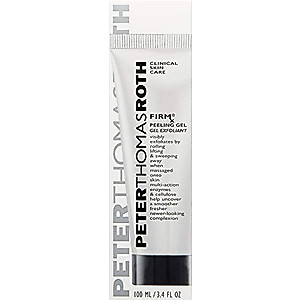 Peter Thomas Roth | FIRMx Peeling Gel | Exfoliant for Dry and Flaky Skin, Enzymes and Cellulose Help Remove Impurities and Unclog Pores 3.4 Fl Oz (Pack of 1)