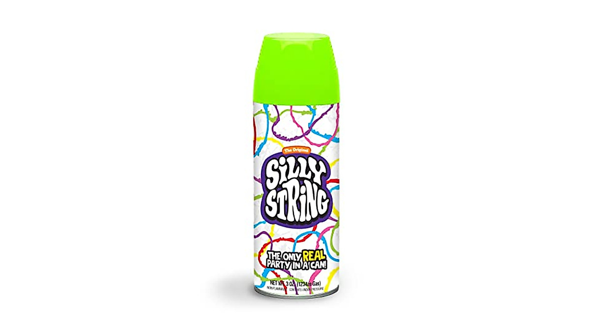 The Original Silly String Party Pack - 12 Colors, Non-Flammable Fun