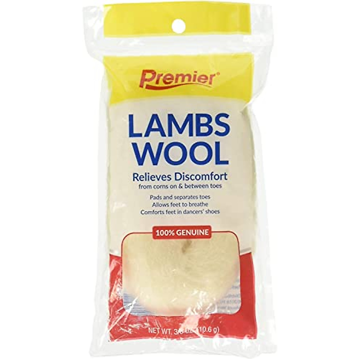 Lambs Wool Premier Size: 3/8 oz (Pack of 6)…