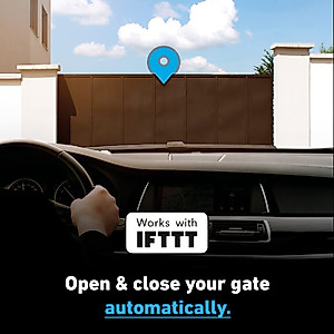 Ismartgate Pro Smart Wi-Fi Gate Opener Compatible with Amazon Alexa, Google Home, Apple Homekit, Samsung Smartthings and IFTTT