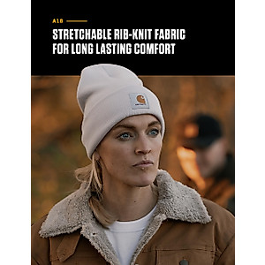 Carhartt Men's Knit Cuffed Beanie, Brown, One Size