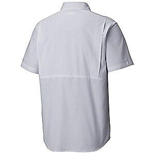 Columbia Men's Silver Ridge Lite Short Sleeve Shirt, White, 5X