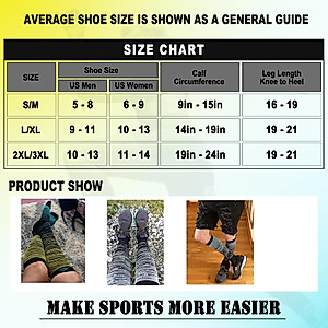 5 Pairs Graduated Compression Socks for Women&Men 20-30mmhg Knee High Socks Compression Stockings Athletic Socks(Multicoloured 1, Small/Medium(US SIZE)