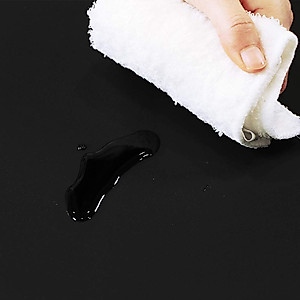 Webake Extra Large Silicone Mat For Countertop, Multipurpose Nonstick Heat Resistant Mat 23.6" x 15.7" for Baking, Rolling Dough, Fondant, Resin Expoxy, Craft, Jewerly (Black)