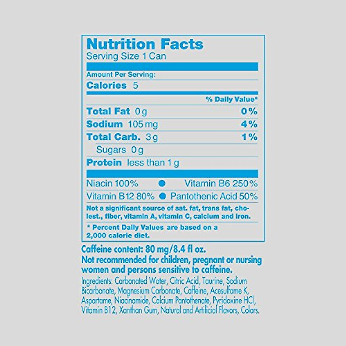 Red Bull Sugarfree, Energy Drink, 8.4-Fl OZ (12 Pack)