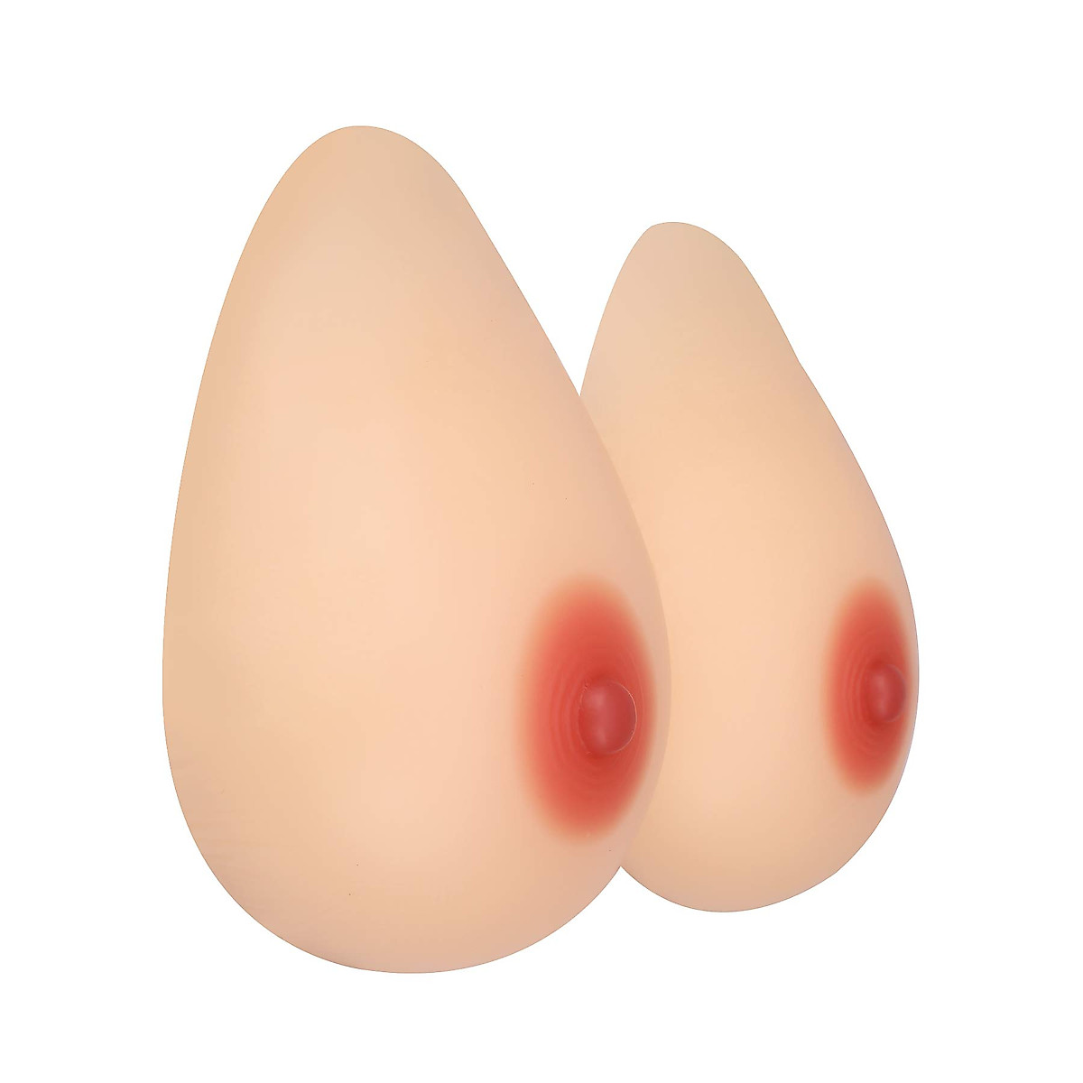 Y-NOT C Cup Silicone Breast Forms Self Adhesive for Crossdresser Fake Prosthesis Nude