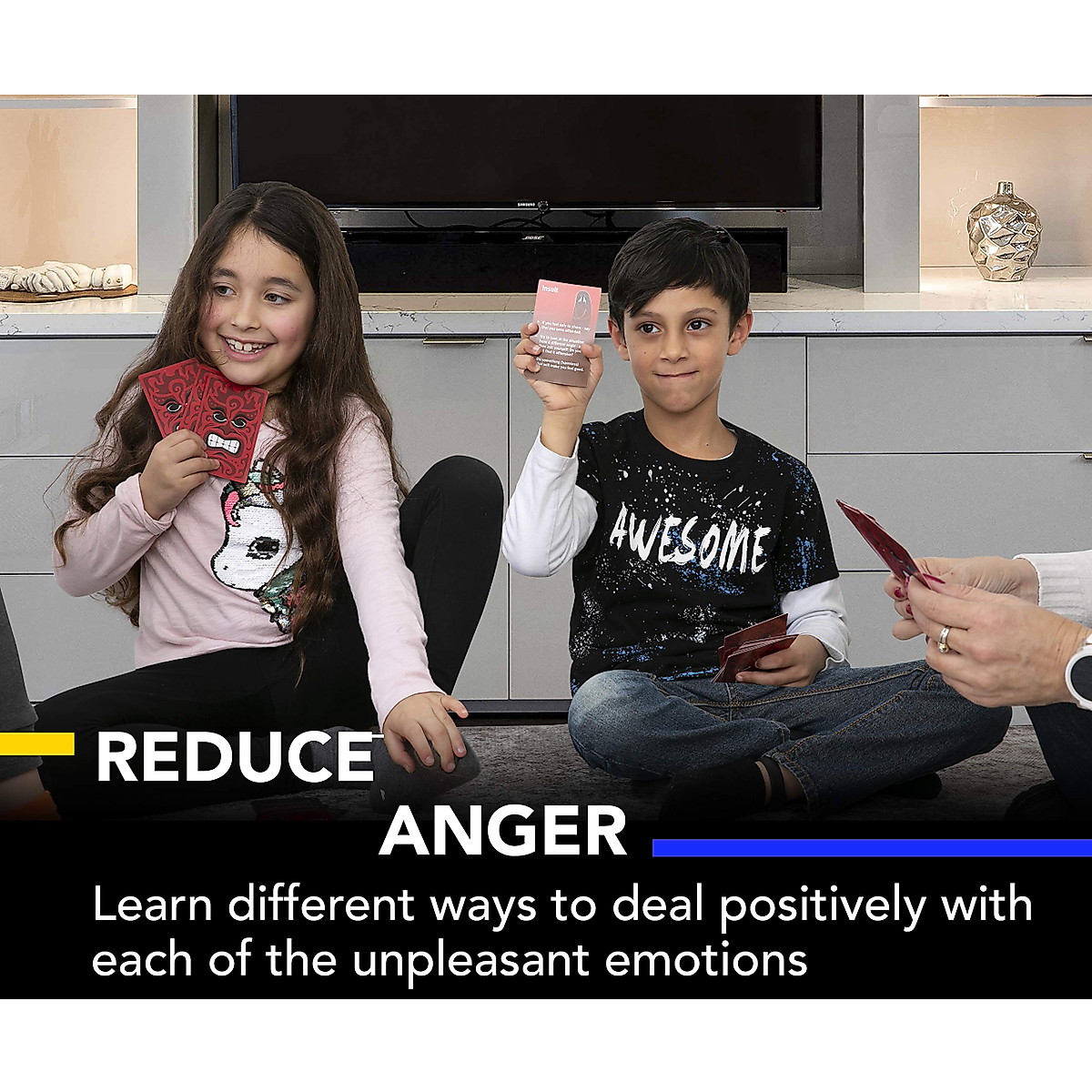 Behind the Anger Therapy Kit - Anger Management for Kids | Play Therapy Games for Teens and Kids | Emotional Regulation for Kids | CBT Counseling Games for Anger Control | Designed for Professionals