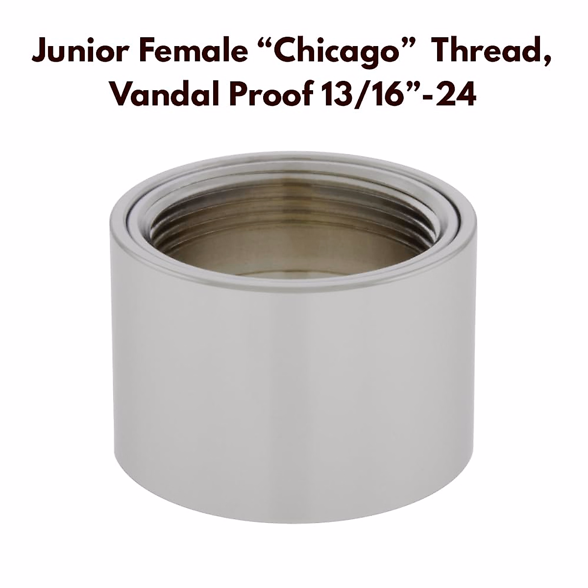 Neoperl Chicago Economy FLow 1.5 GPM Faucet Standard Aerator Female 13/16-24 Threads Regular Junior WaterSense Clear & Aerated Softflo Stream (Aerated Junior 1.5)