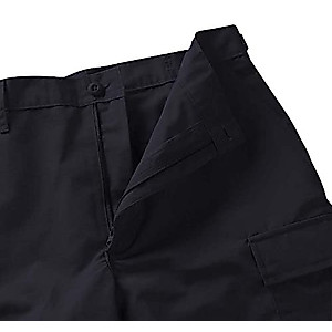 Propper Mens Polyester/Cotton Bdu Shorts, Dark Navy, Large US