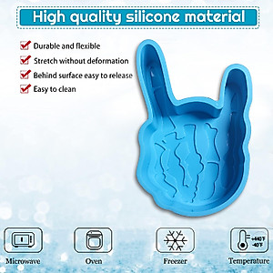 Rifanda Halloween Silicone Molds for Freshies, Skeleton Hand Car Freshie Silicone Mold Car Freshies Kit Car Freshies Supplies Clay Mold for Car Home Decoration