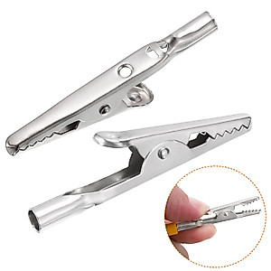 MECCANIXITY ESD Anti Static Ground Cable ESD Grounding Cord with Alligator Clip Claw for Eliminate Conductor Electrostatic