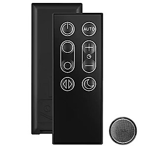 Replacement Remote Control 967400-01 for Dyson Pure Cool Link DP01 DP03 TP02 TP03 Purifying Fan Model with Magnetic and Built-in Battery