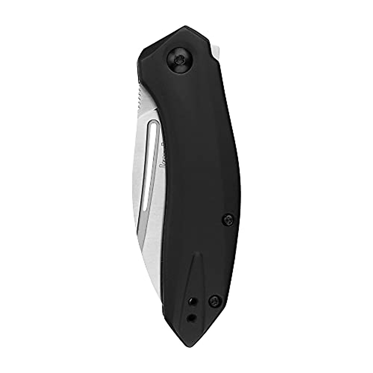 Kershaw Turismo Leaf Blade Pocket Knife 2.9 inch Blade, Assisted Opening Frame Lock, 5505, Black, 2.8 Ounce