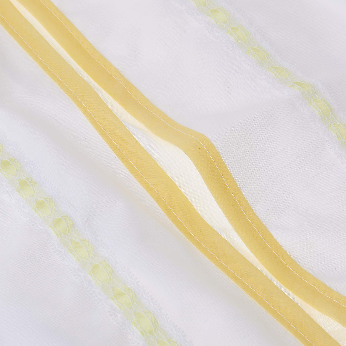 Baby Doll Bedding Unique Diaper Stacker, Yellow