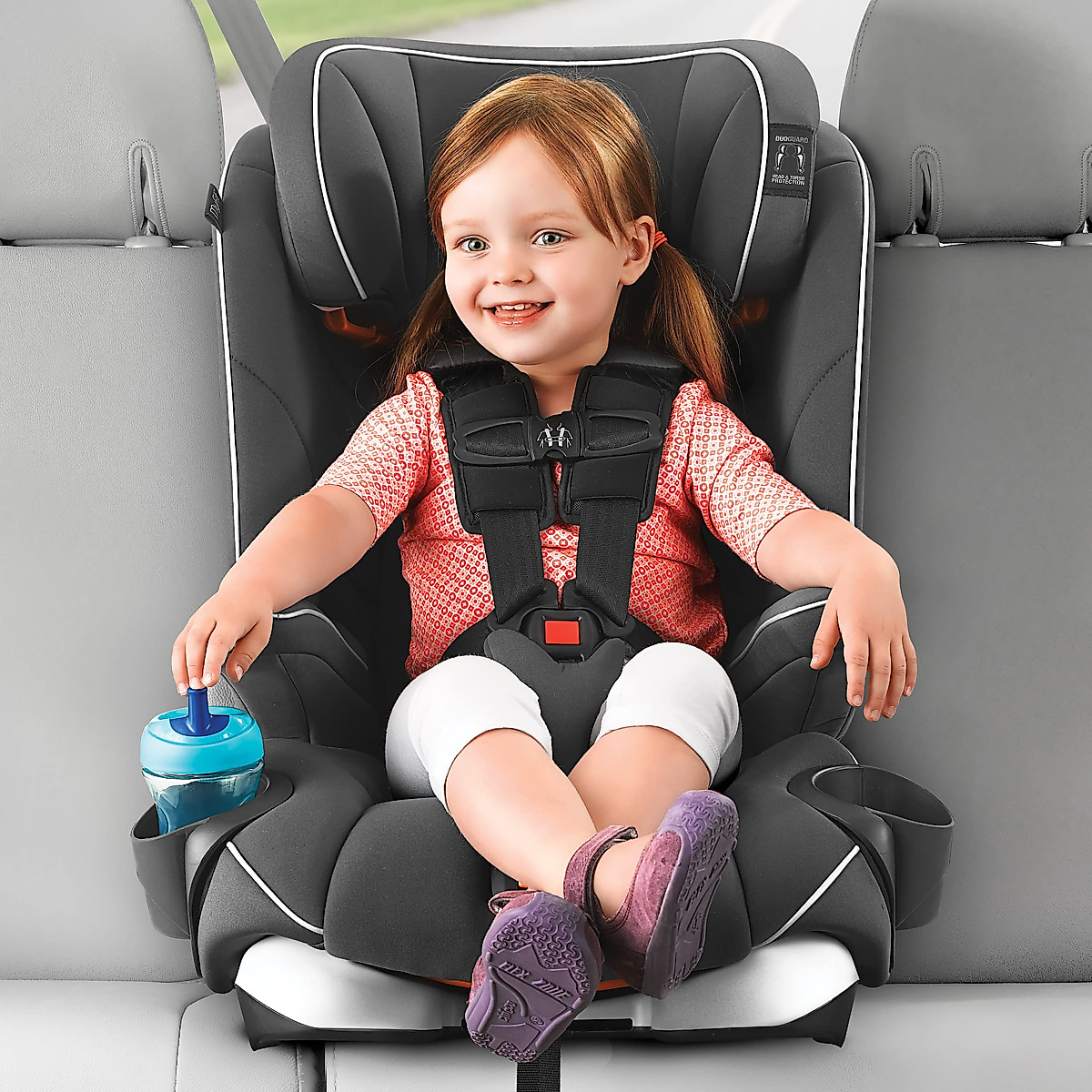 Chicco MyFit Harness + Booster Car Seat, Gardenia
