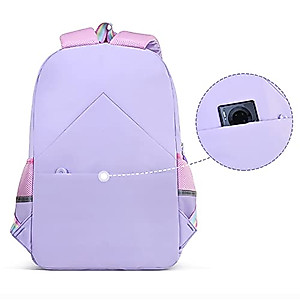 School Backpacks (17.7 in) for Girls Teens Backpack Cute Bookbags School Bag Large Capacity Lightweight Travel Daypack