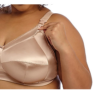 GODDESS Keira Side Support Wire-Free Nursing Bra 40K, Nude