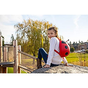 Kiddietotes Mini Bumblebee Backpack with Safety Harness for Kids, Toddlers, and Children - Perfect for Girls or Boys, Daycare, Preschool, and Pre-K