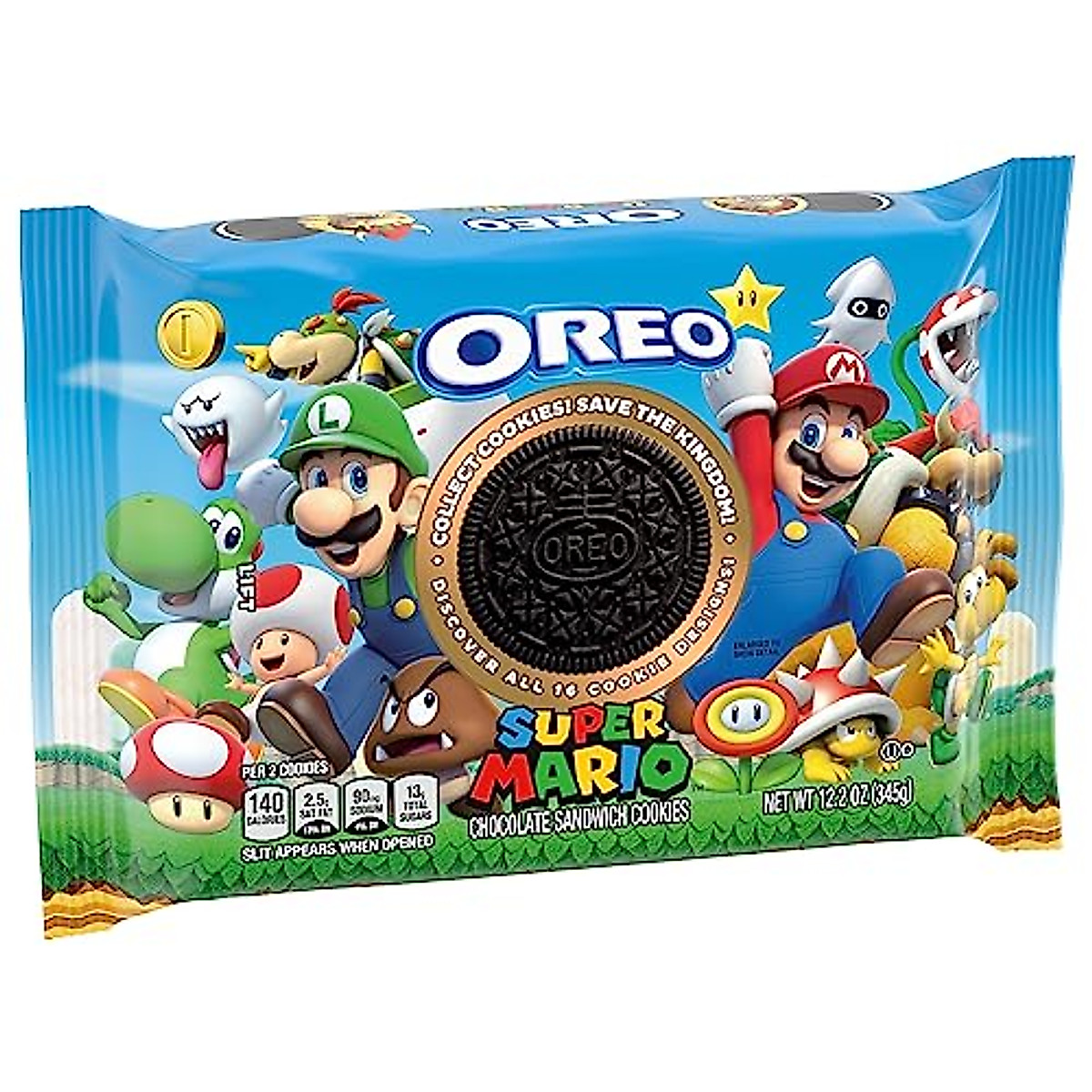 Super Mario™ OREO Chocolate Sandwich Cookies, Limited Edition, 12.2 oz
